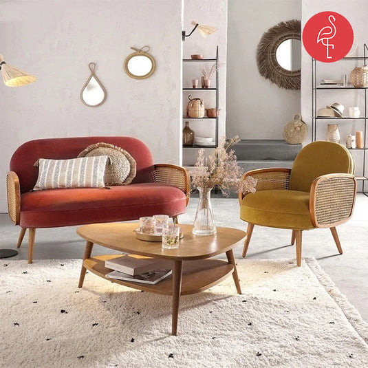 Luxury Rattan Furniture Online India | Rattan Chairs – The Flamingo Life