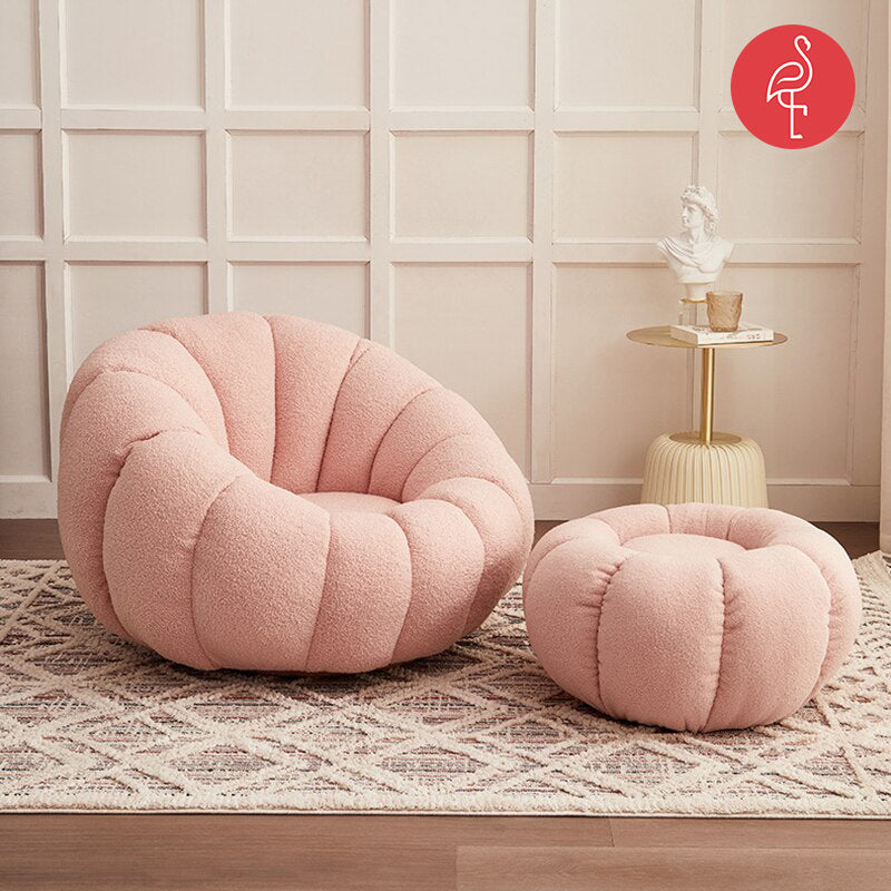 The Flamingo Life Baton Pouf | A Playful and Versatile Addition to your ...